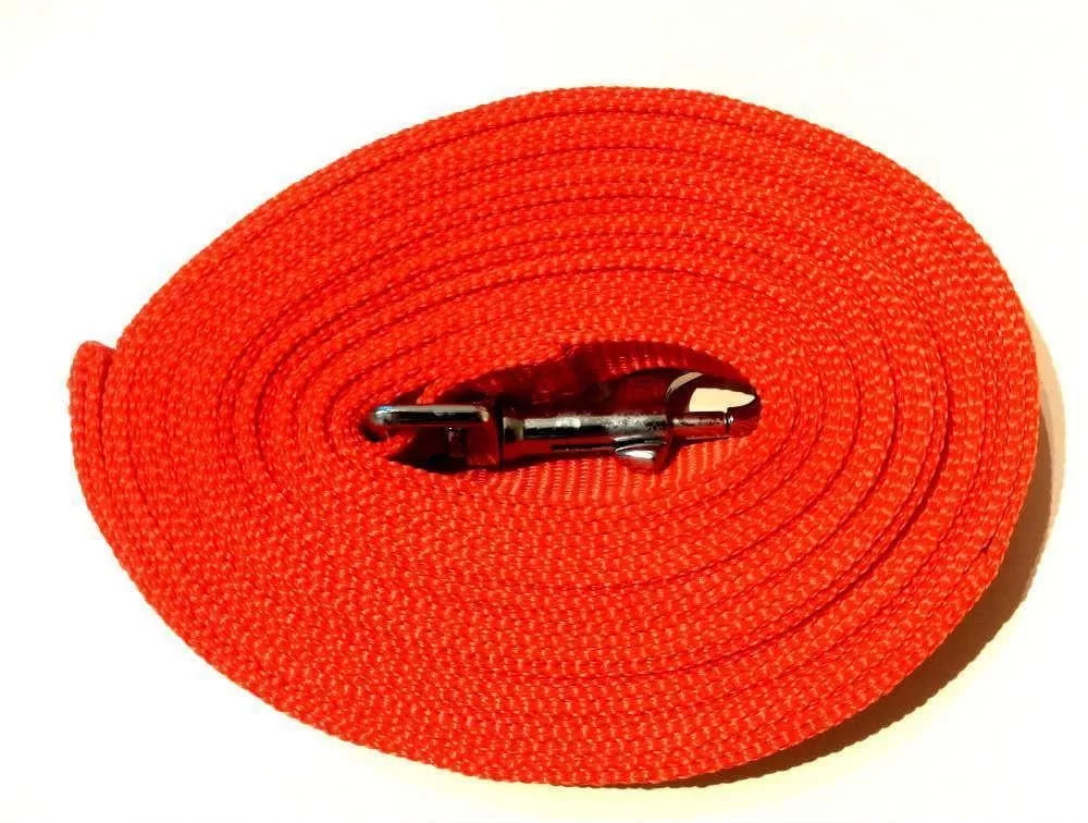 Dog Training Long Line or Lead in 6 and 10 Metre Lengths – wiggles and wags